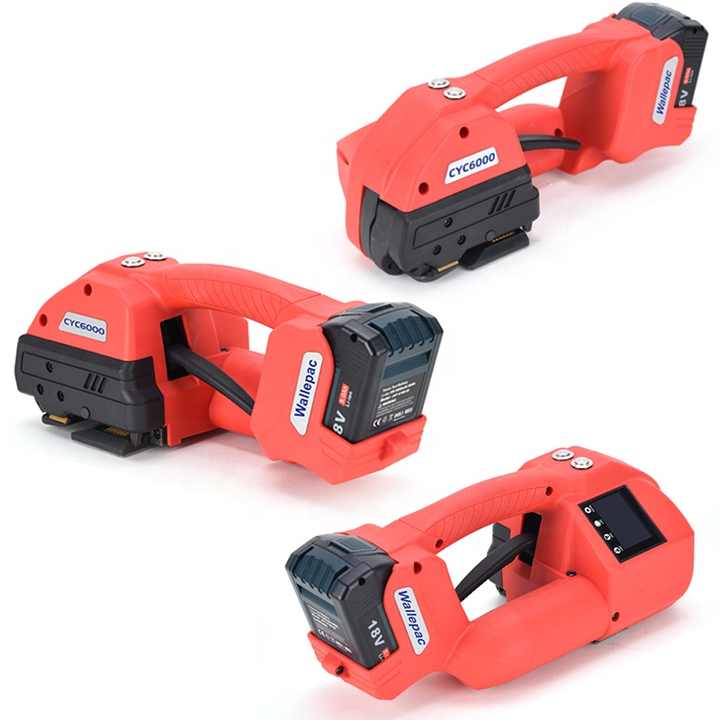Wallepac Plastic Strap Electric Banding Hand Tool - High Productivity