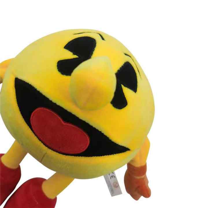 Pac-Man Pac-Man boxer plush toy game peripheral cartoon doll plush ...