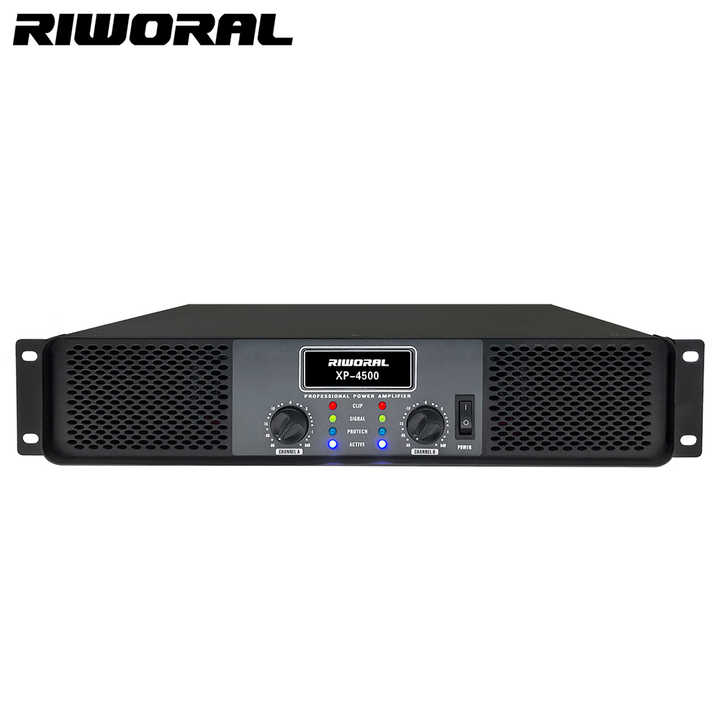 Riworal XP4500 2 Channel Stereo Audio Amplifier for DJ Stage Performance