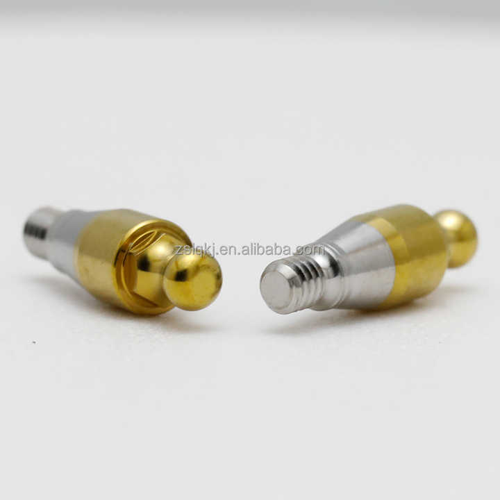 Osstem Compatible Straight Titanium Ball Attachment Ball Abutment ...