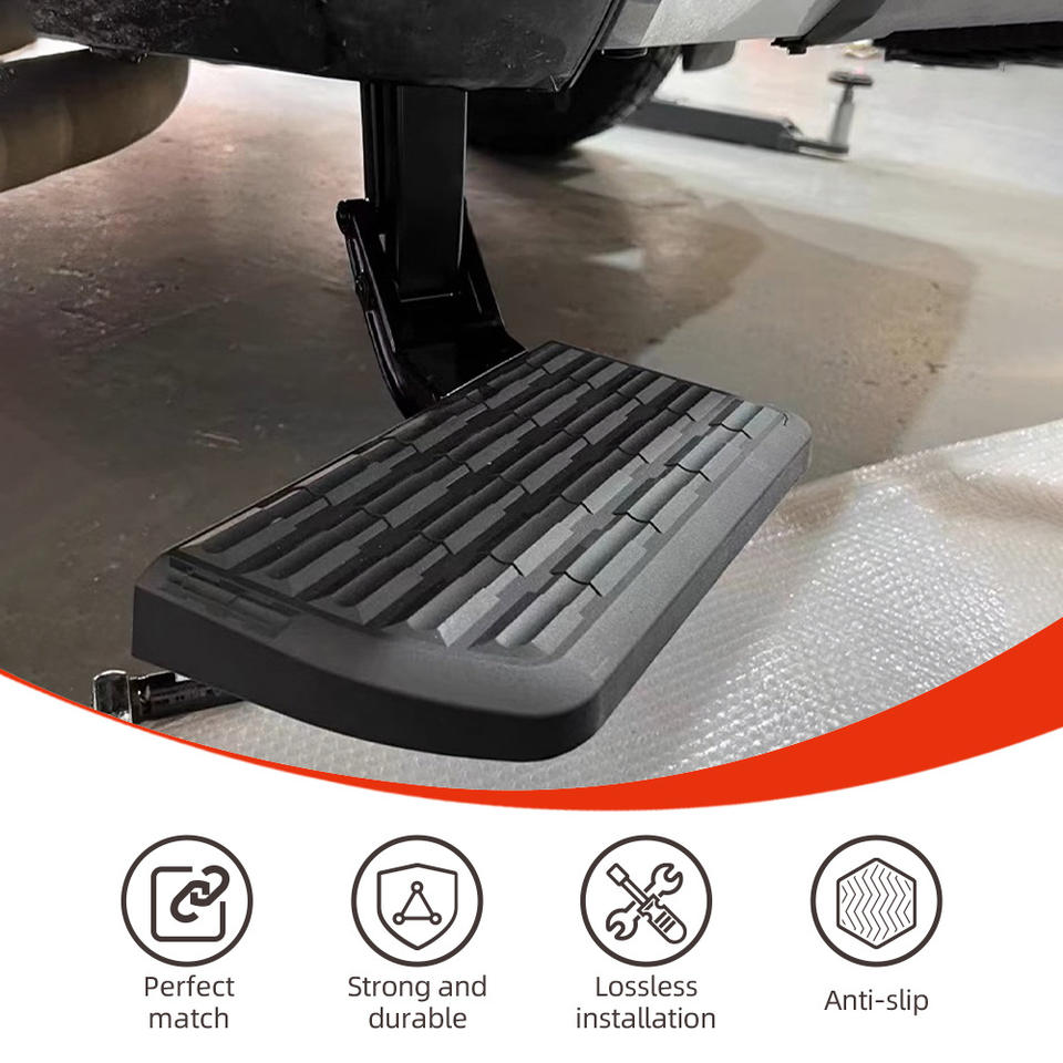 High-Quality Retractable Rear Bumper Tailgate Step Anti-slip Step Pedal ...