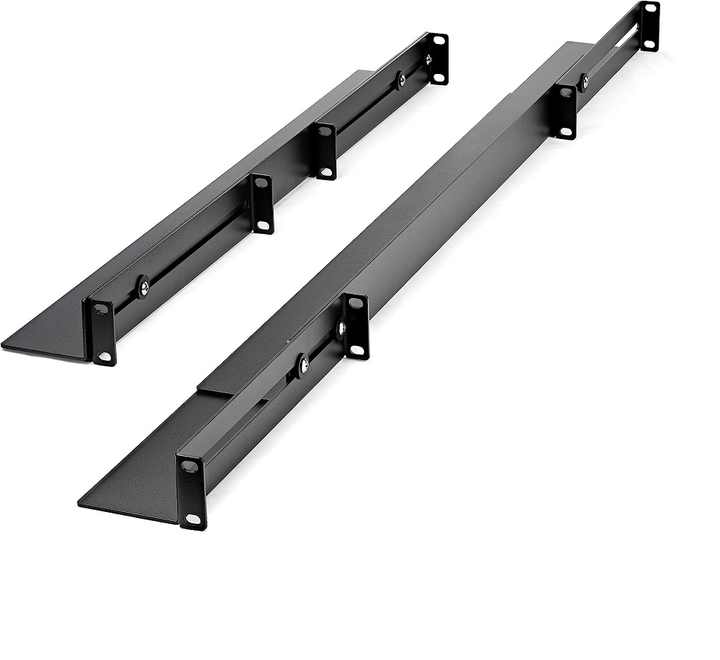 19 Inch Server Rack Rails - Adjustable Depth Mount Kit