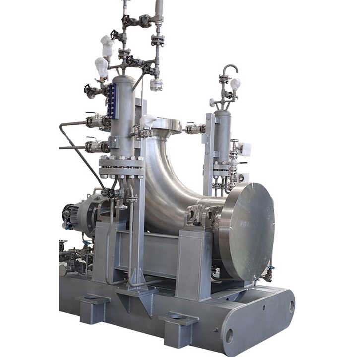 High pressure loop reactor circulation pumps Solid-liquid flow of axial ...