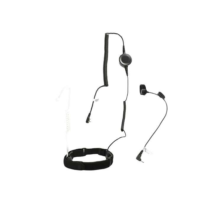 Critical Communication Throat Microphone Headset - IPX-5 Waterproof
