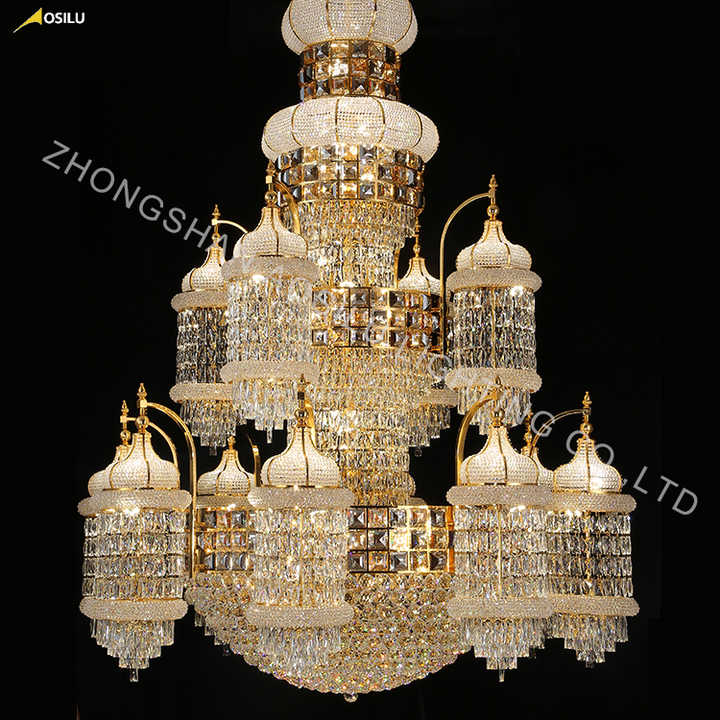French Saudi Arabia Empire Crystal Chandelier - Luxury Lighting