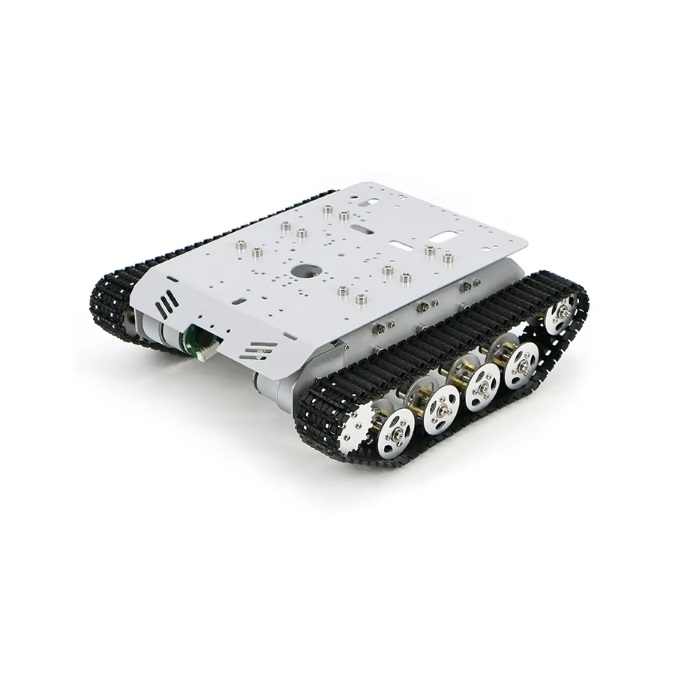Best Price Tank Chassis Intelligent Electric Car Track Vehicle Robot ...