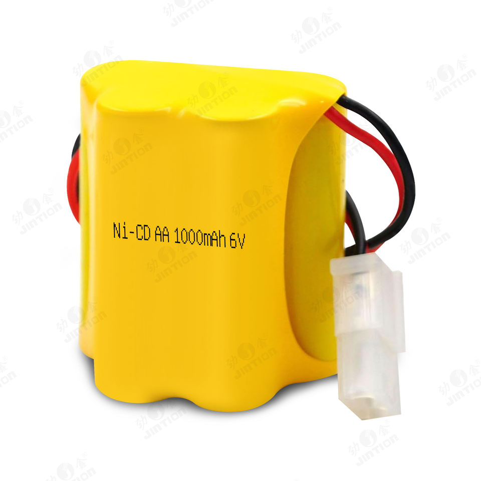 1000MAH 6V NICD AA Nickel Cadmium Battery for Aritech 10050205 Lithonia ...