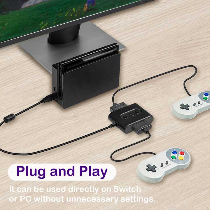 Mayflash for SNES Controller Adapter - Multi-Platform Support