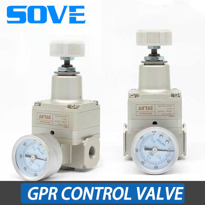Airtac Precision Pneumatic Pressure Regulators for HVAC
