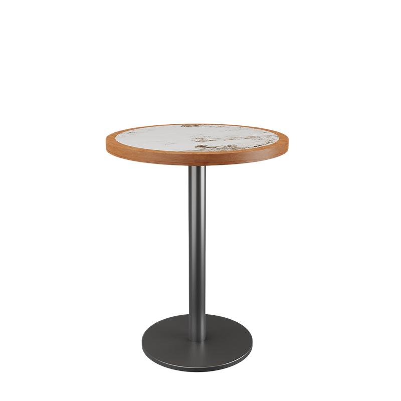 Modern Asian Commercial Hotel Restaurant Table Chair Set Solid Wood Top ...