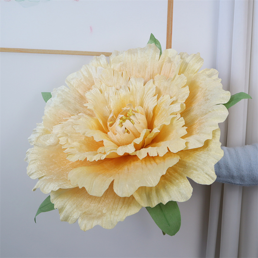 Giant Velvet Peony Flowers - Perfect for Weddings & Events