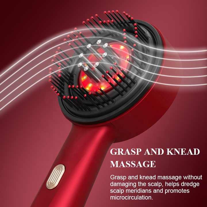 Portable Electric Massage Comb - Promotes Hair Growth