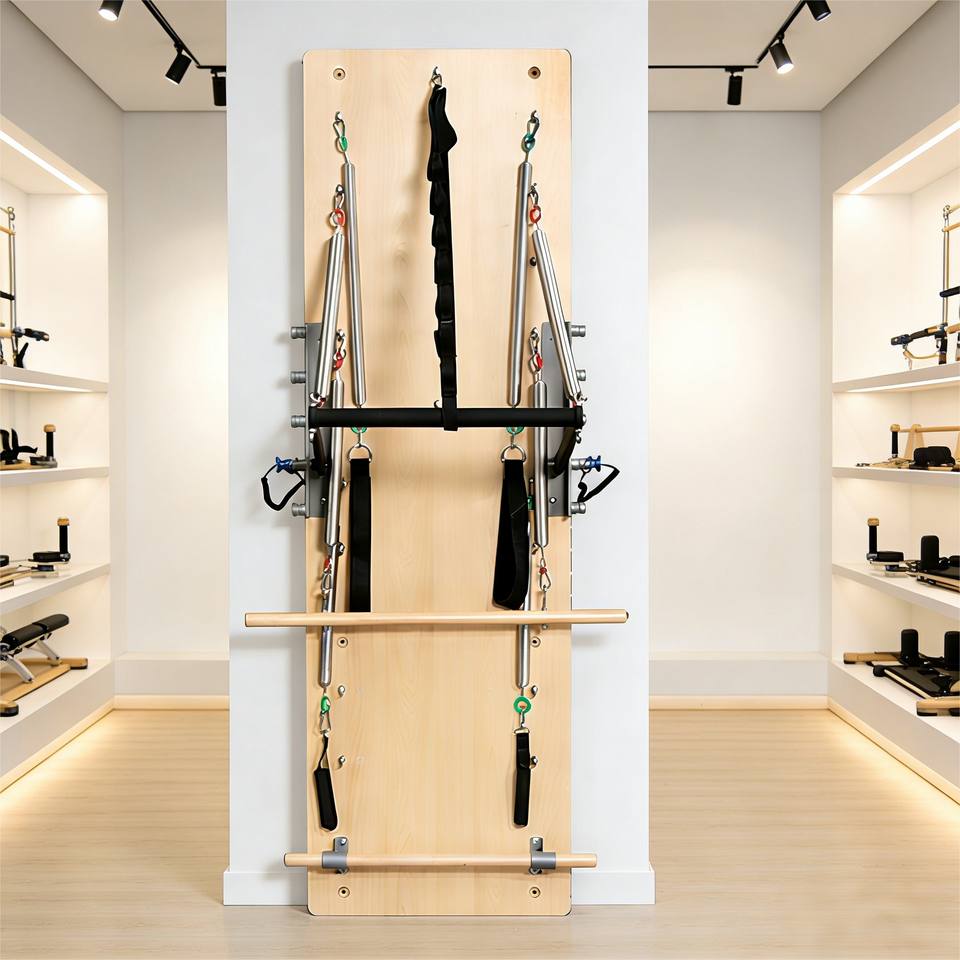 Premium Pilates SpringBoard Reformer Tower for Yoga Studio and Home ...