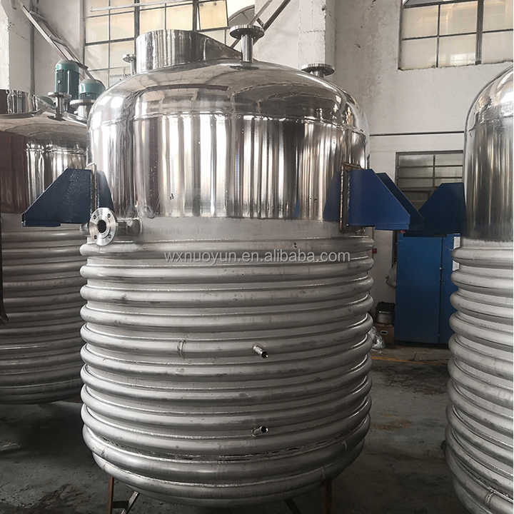 Stainless Steel Half-Coil Jacketed Reactor | Industrial Chemical ...