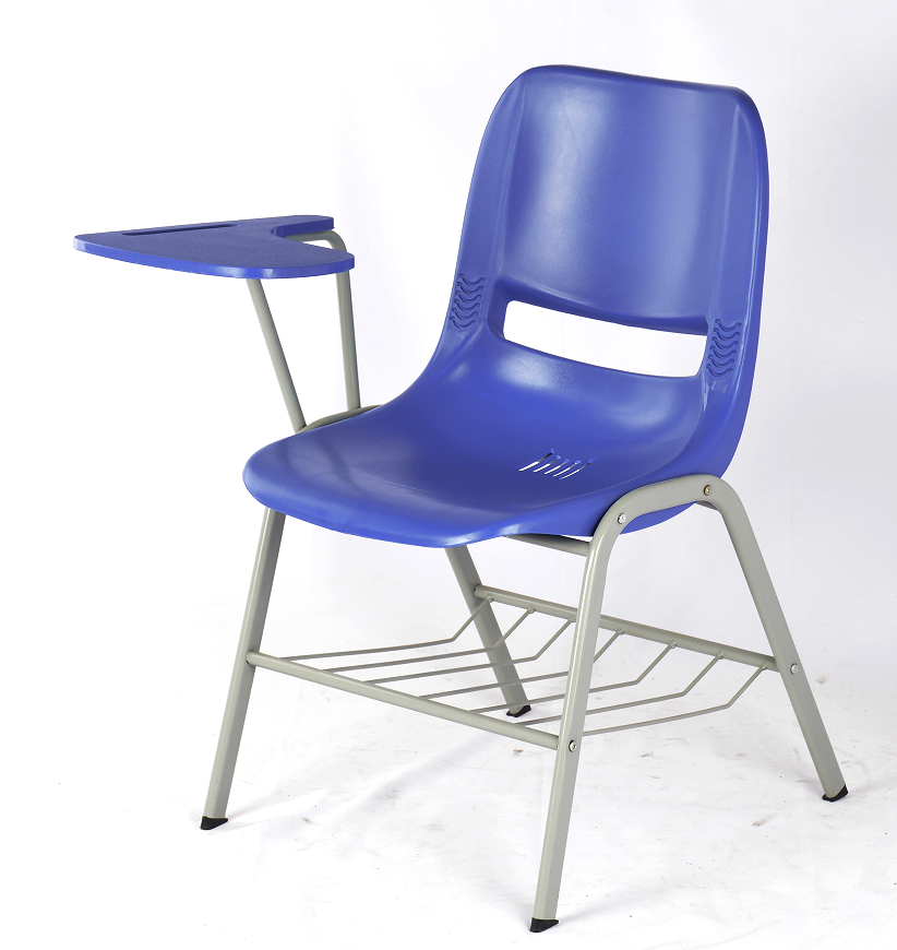 Adjustable Student Chair with Writing Tablet Arm - ZOIFUN