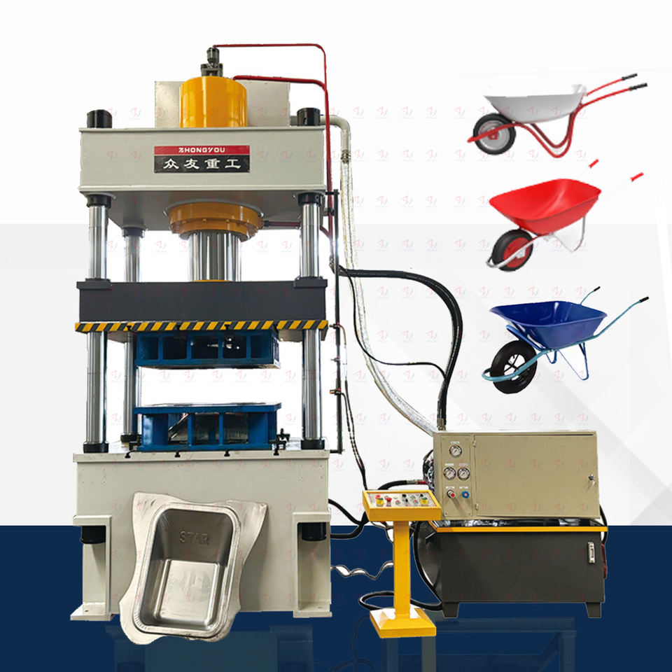 315/400 Ton Wheelbarrow Making Machine Wheelbarrow Tray Deep Drawing Hydraulic Press| Alibaba.com