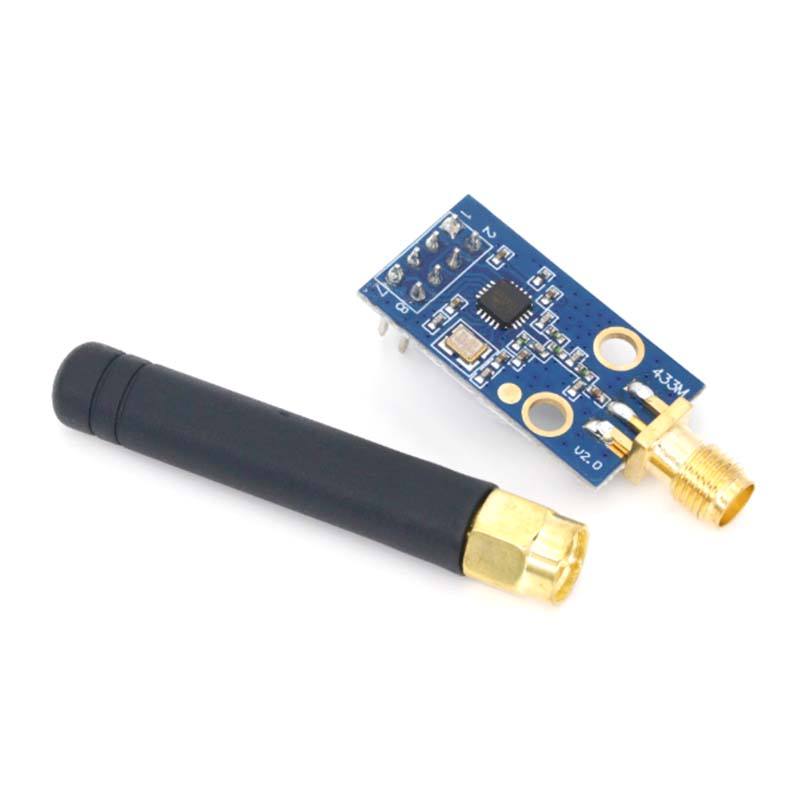 CC1101 433MHz Wireless Module With SMA Antenna Wireless Transceiver ...