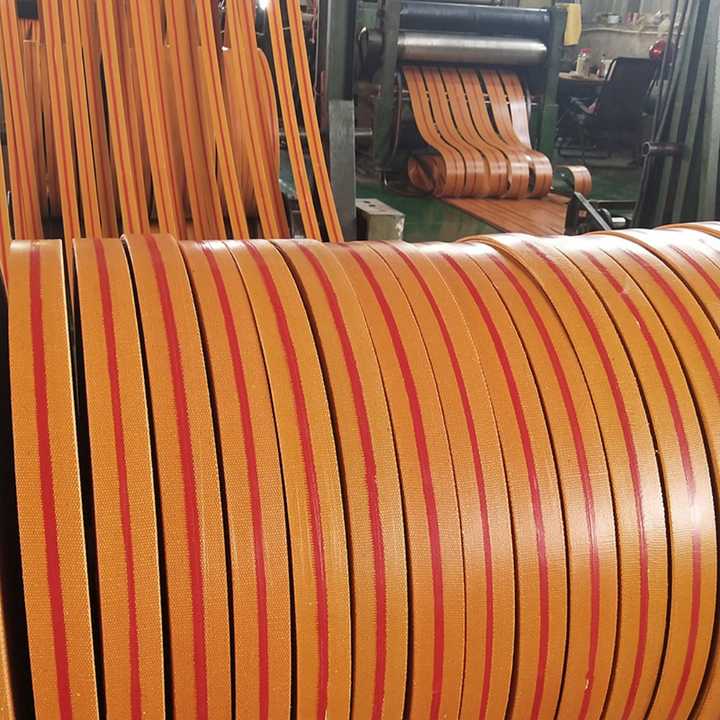 High-Speed Transmission Flat Polyamide Belt Black & Green Stable ...