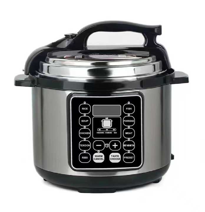 6L Multifunctional Electric Pressure Cooker - Silver Crest