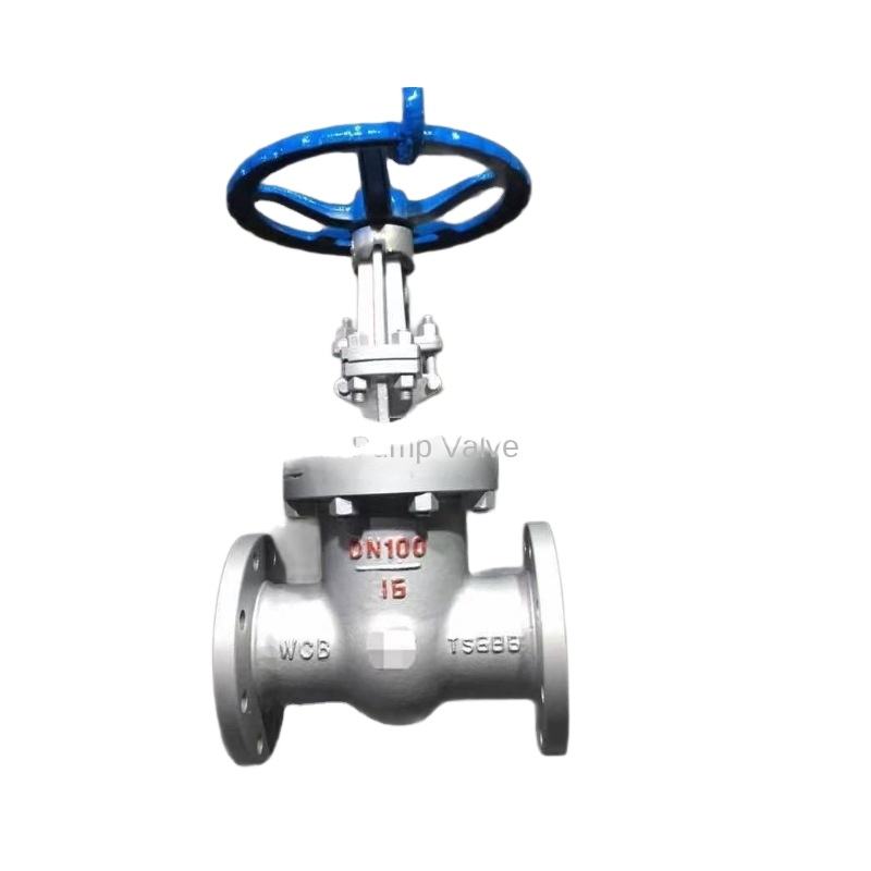 Steam Gate Valve Z41H Cast Steel Flange for Water Media, with Rising ...