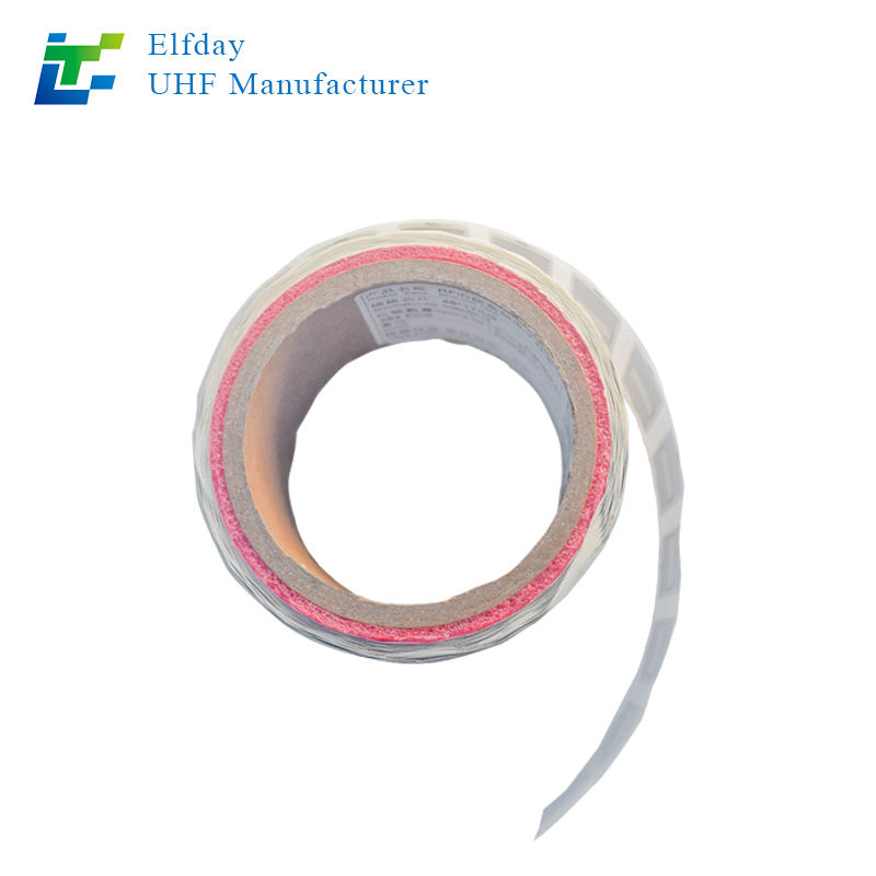 ELFDAY Blank White UHF RFID Sticker Roll 48x17mm 868MHz Adhesive Paste ...