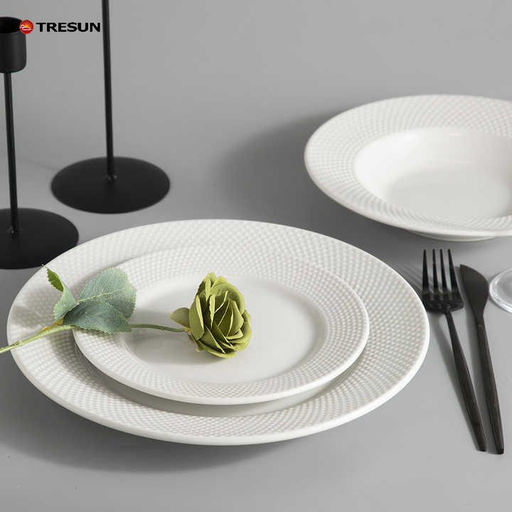 Wholesale Custom China Plate Supplier for Restaurant Dishes