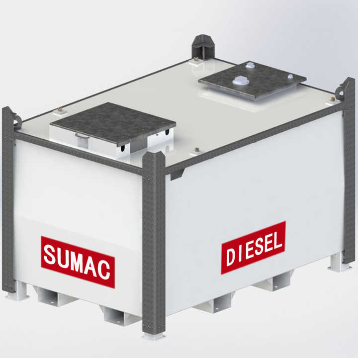 Double Walled Carbon Steel Transfer Fuel Tank Sumac Product for ...