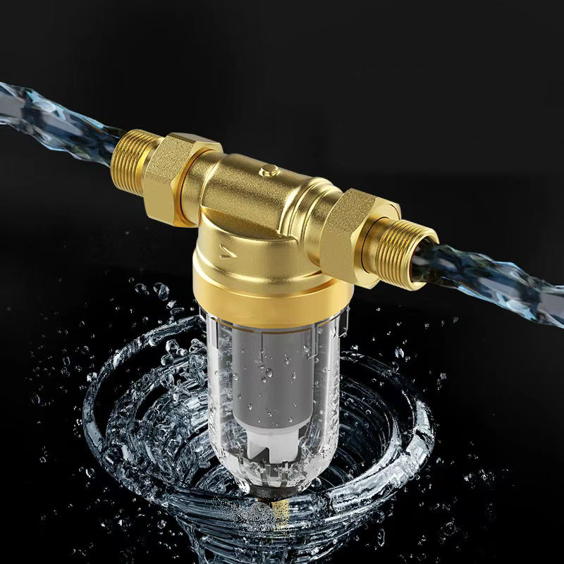 Manual Powered Copper Pre-Filter Water Filter System with 0.1micron ...