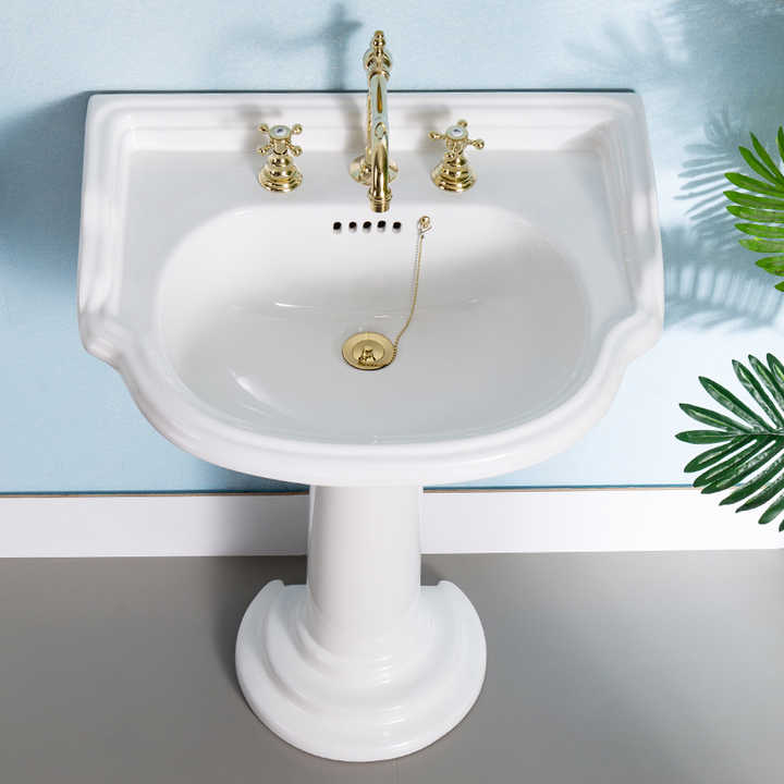 Modern European-Style Classic Retro Basin Light Luxury Square round ...