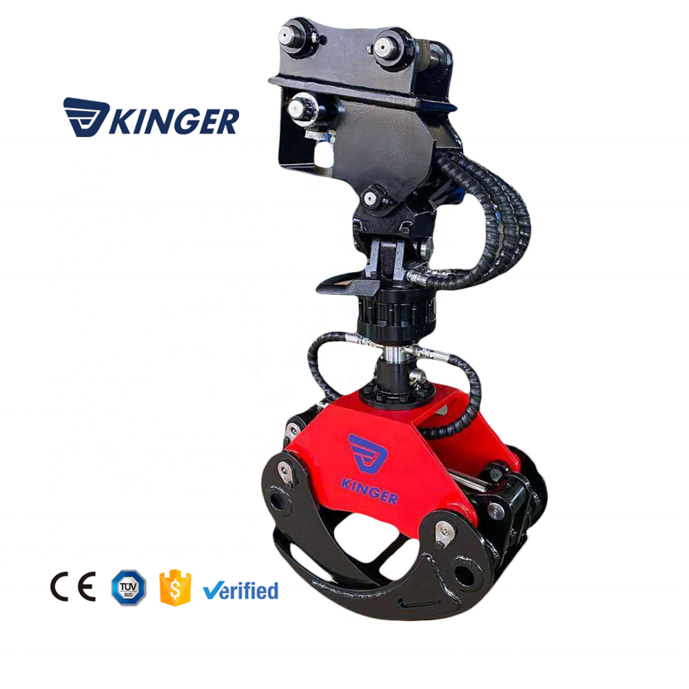Efficient Handling Solutions with Versatile rotating timber grapple Systems