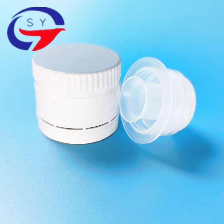 Black Aluminium Olive Oil Cap with Bottle - Non Spill