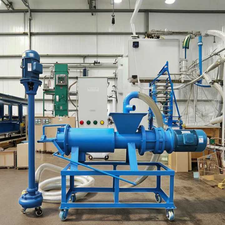 Cow slurry dewatering machine animal manure dehydrator dewatering ...