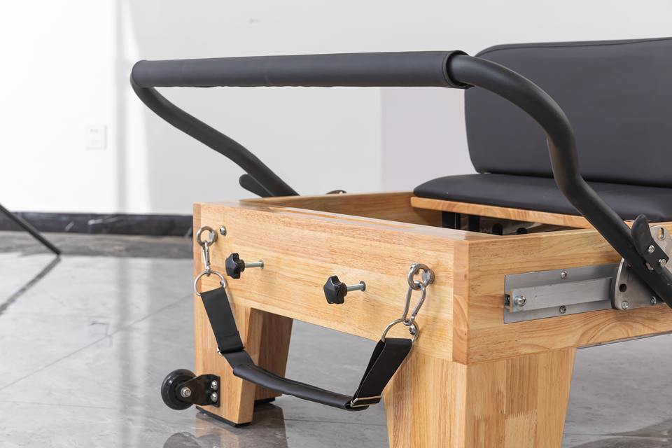 Newest Full orbit Wooden Pilates Reformer Factory OEM Machine Fitness ...