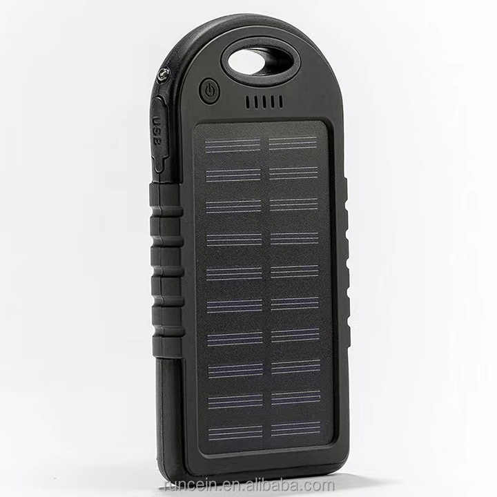 RUNCEIN Factory Portable Solar Keychain Power Bank Waterproof Solar ...