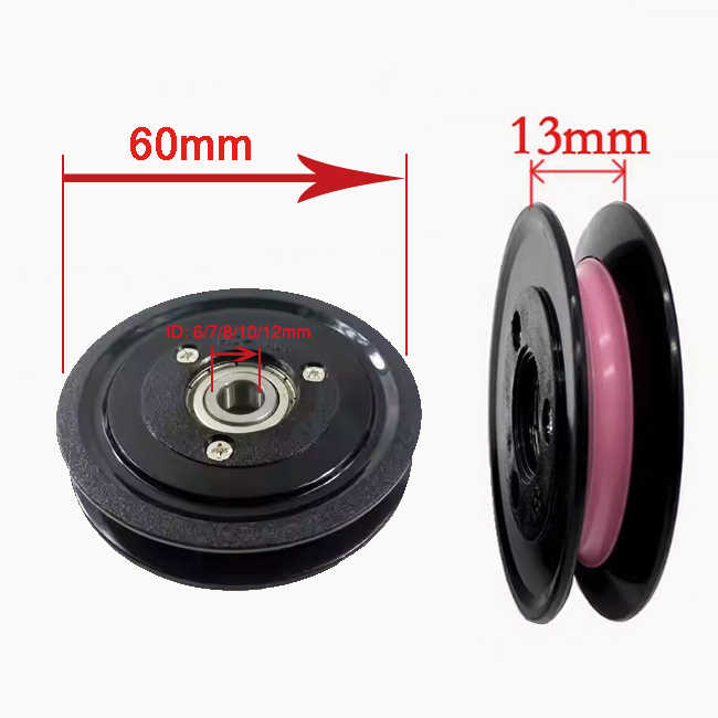 High Precision CR1006 -B06/B07/B08/B10 Ceramic Guide Pulley Wear ...
