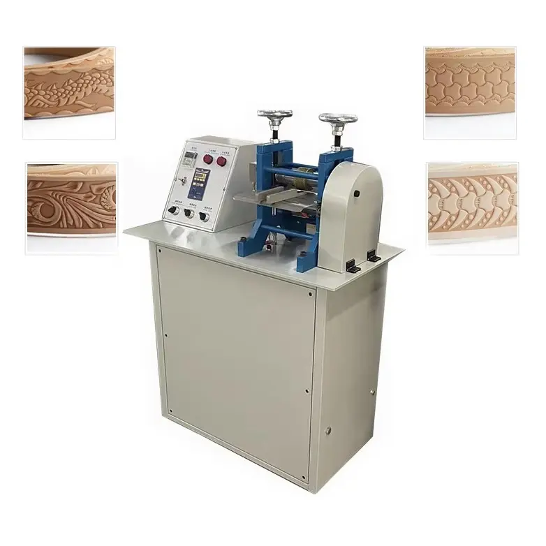 New Automatic Penumatic Leather Belt Embossing Machine Air Pressure ...