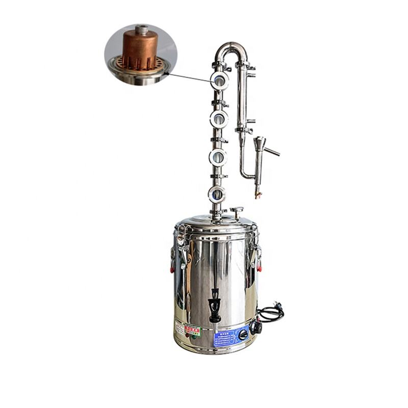 33L Electric Stainless Steel Distilled Water Machine Private Alcohol ...
