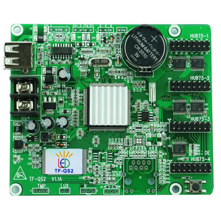 Led Screen Control Card TF-A6UR/TF-A5UR for Single Dual Color LED ...