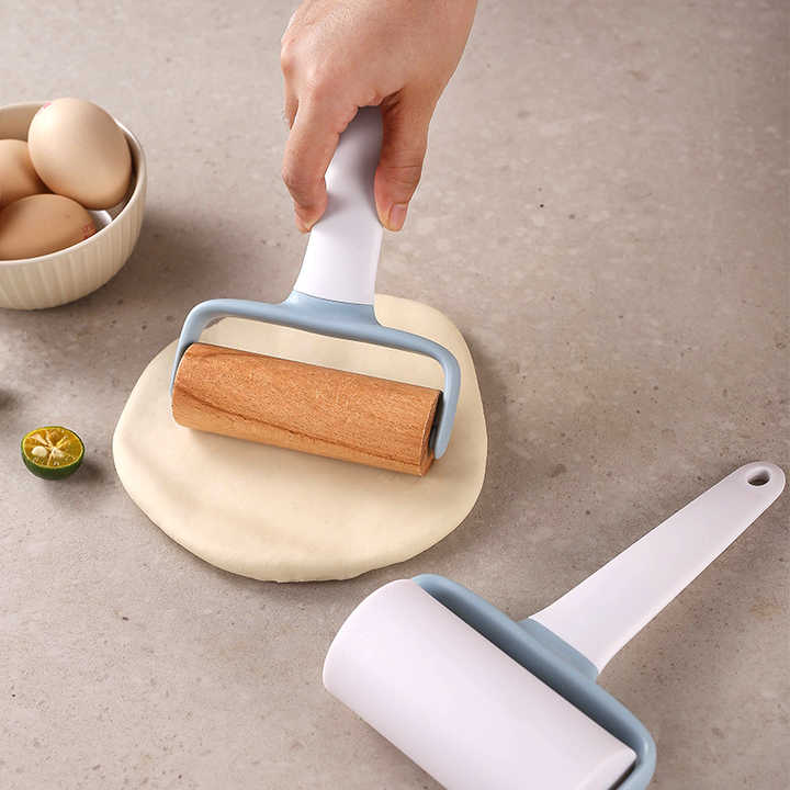 Manjia Pizza Rolling Pastry Pie Needle Stainless Steel Pastry with ...