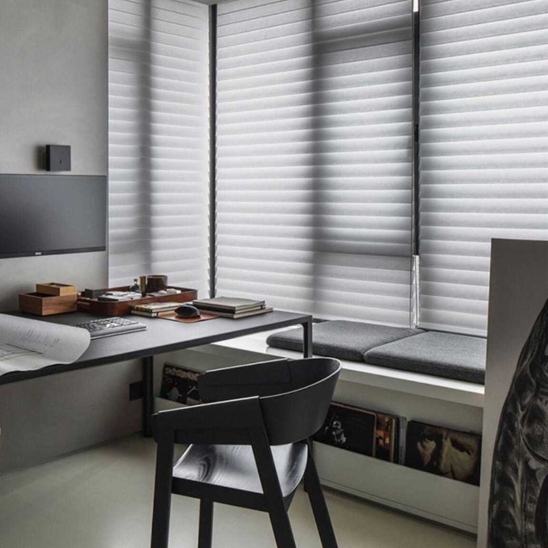 Factory Price Luxury Shangri-La Blinds Motorized Sheer Horizontal ...