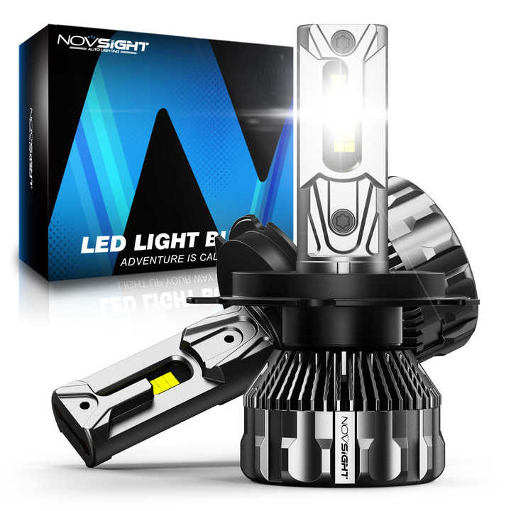 Novsight Super Bright 160w Luz Led H4 33000lm Auto Led Headlight 9006 ...