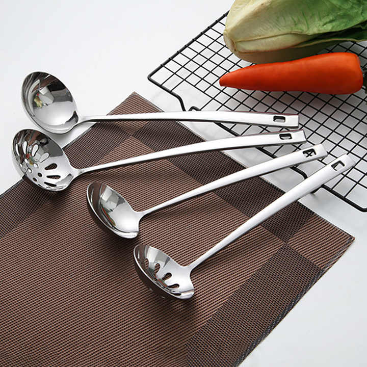Chinese Supplier Stainless Steel Cooking Slotted Spoon Kitchen Spoon ...