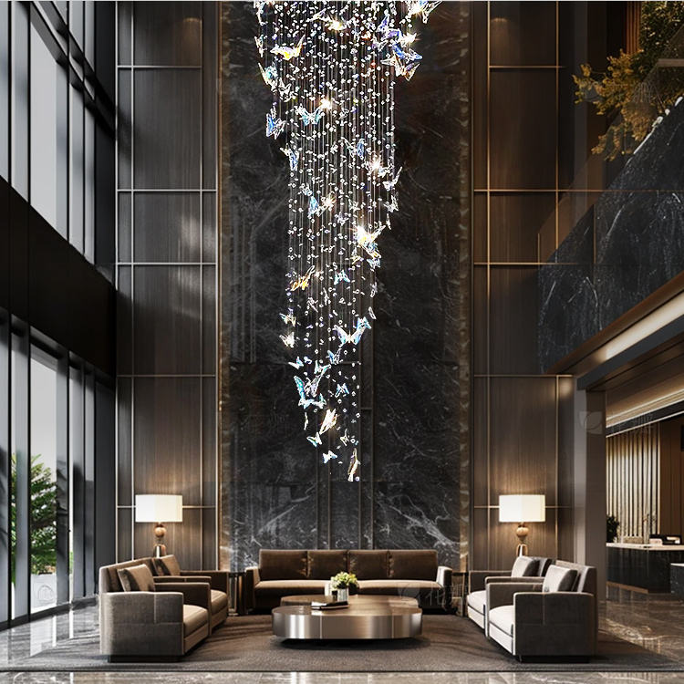 How to Choose a Luxury Bedroom K9 Crystal Chandelier Butterfly Model