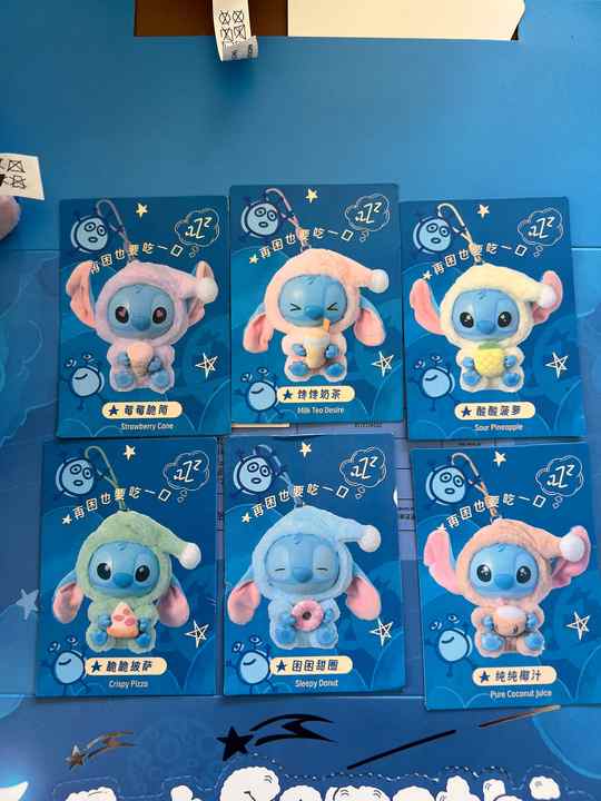 Lilo and Stitch Keychain Stitch Plush Blind Box Keychain Toys Dolls ...