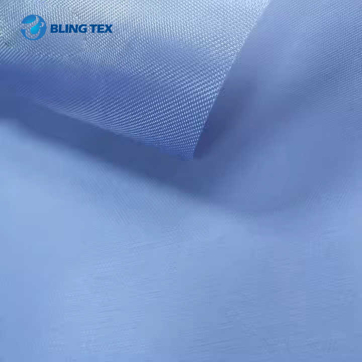 High Quality 100% Polyester Satin Fabric HF Weldable PVC Laminated ...