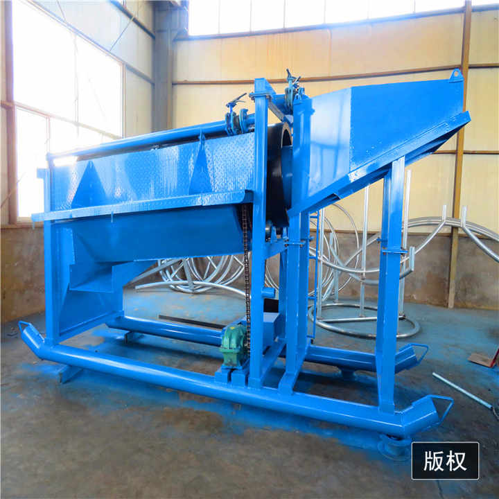 Portable Mini Mobile Trommel Sluice Box Small Scale Gold Mining ...