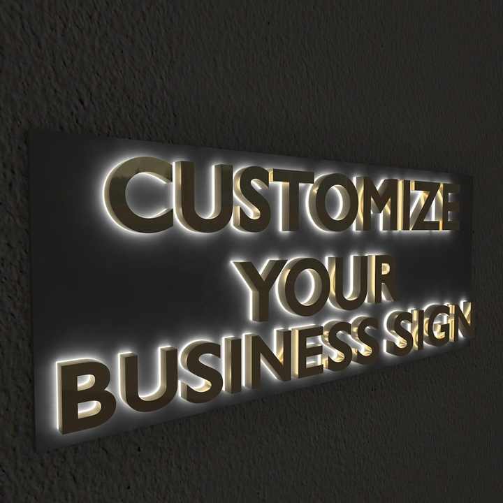 3D LED Signage Signs Letters Outdoor Custom Business Building