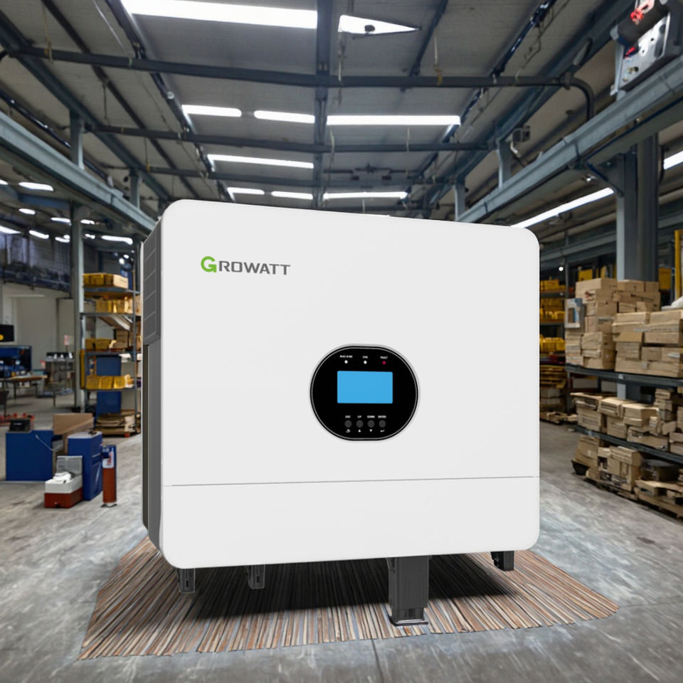 Growatt SPF 6000 ES Plus 6KW Single Output Off-Grid Solar Inverter with ...