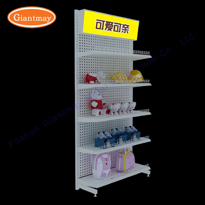 Custom Floor Standing Pegboard Baby Diaper Display Stand Rack Units in ...
