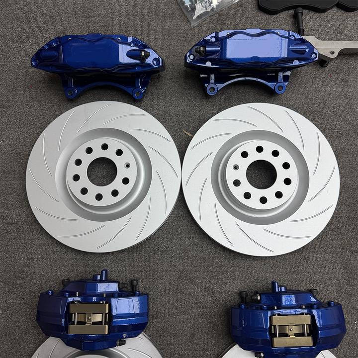 Upgrade Brake Rotor Disc Big Brake Kit 4 Piston Caliper for Subaru STI ...
